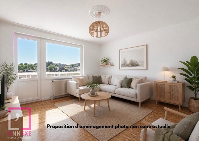 Fontaines-sur-Saône : Appartement 3 pièces à vendre