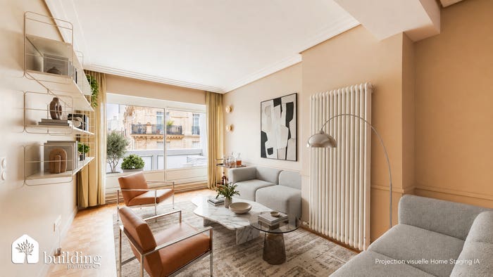 Appartement 2 pièces à vendre - Paris 16ème, Dauphine