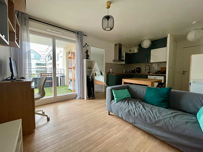 Appartement à louer - Villeneuve-la-Garenne, Est - 2 pièces - 1 chambre