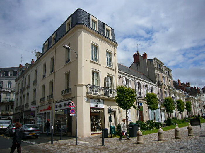 Appartement à louer - Angers, Centre-ville, La Fayette - 2 pièces - 1 chambre