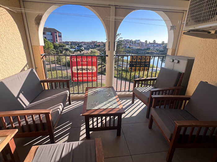 Appartement à vendre - Le Barcarès, Presquîle, La Coudalère - 3 pièces - 2 chambres