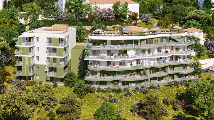 Maison 2 pièces à Nice, Saint-Isidore, à vendre