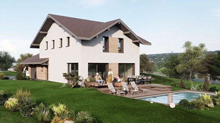 Maison à vendre - Viuz-en-Sallaz - 5 pièces - 4 chambres