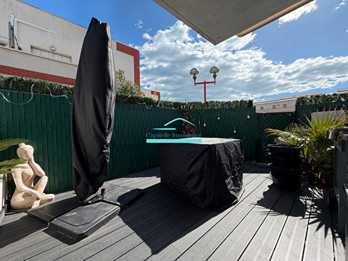 Appartement à vendre - Frontignan, La Plage - 2 pièces - 1 chambre