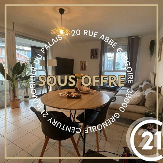 Appartement à vendre - Grenoble, Village Olympique - 3 pièces - 2 chambres