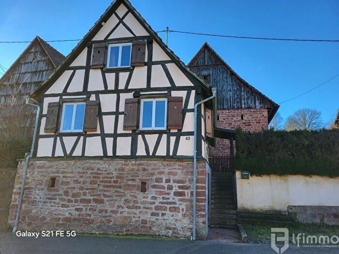 Maison à vendre - Langensoultzbach - 4 pièces - 2 chambres
