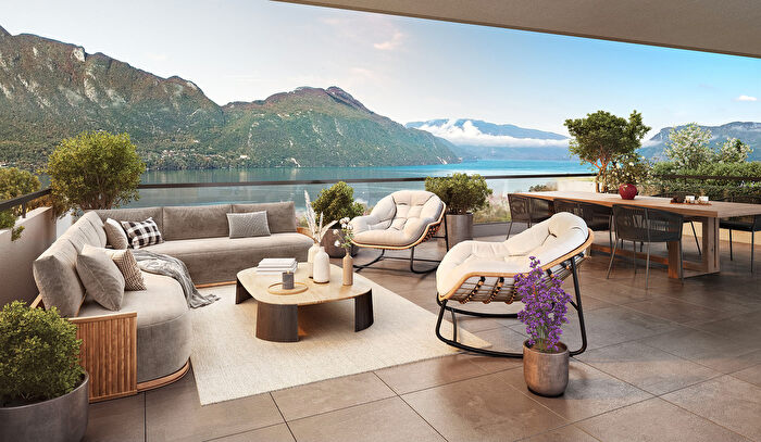 Appartement à vendre - Viviers-du-Lac - 4 pièces - 3 chambres