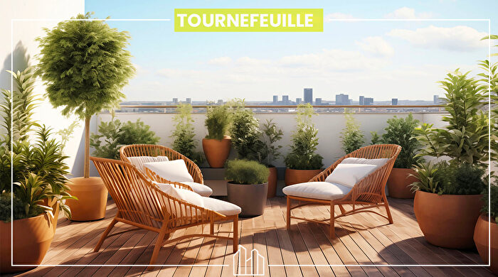 Appartement à vendre - Tournefeuille, Petit Train, Quéfets - 2 pièces - 1 chambre