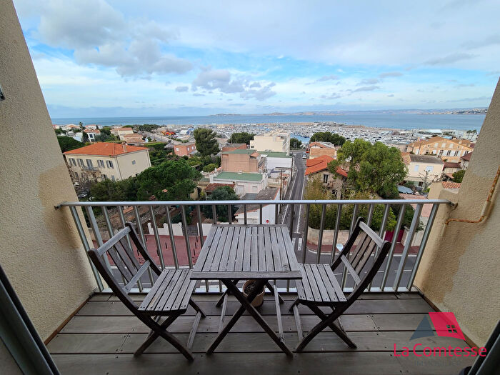 Appartement à louer - Marseille e , Pointe Rouge - 2 pièces - 1 chambre