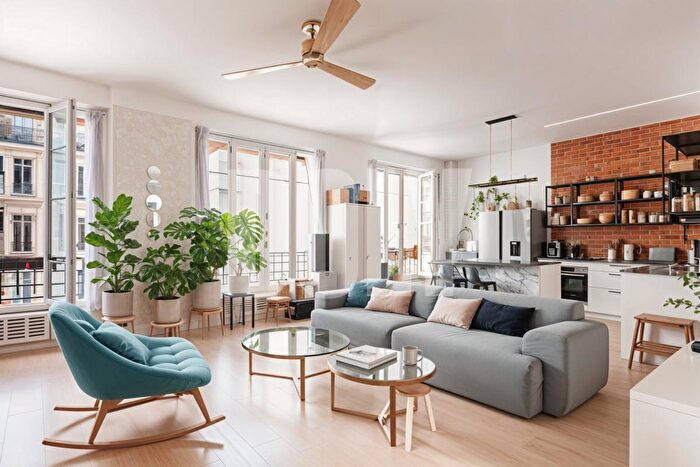 Paris 10ème, Porte Saint-Martin, Paradis : Appartement 4 pièces à vendre