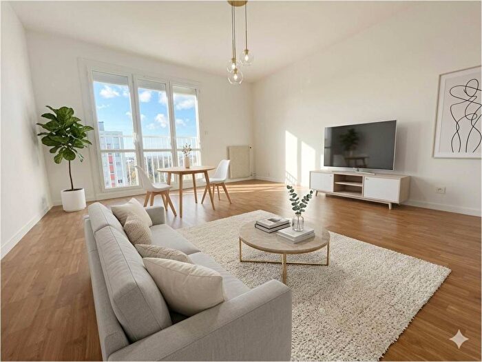 Appartement à vendre - Rezé - 3 pièces - 2 chambres