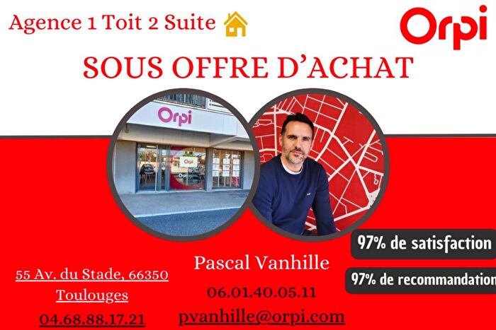 Maison à vendre - Canohès - 3 pièces - 2 chambres