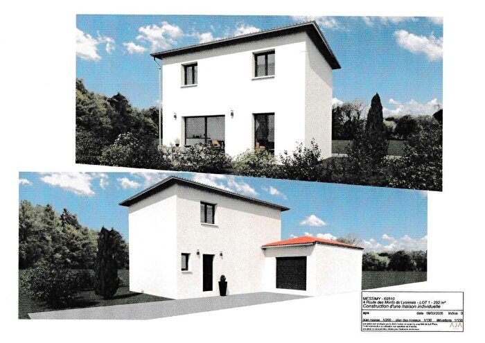Maison à vendre - Messimy - 4 pièces - 3 chambres
