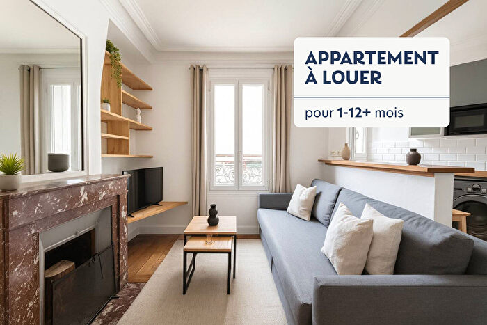 Appartement à louer - Paris e , Montmartre, Sacré Coeur, Abbesses - 2 pièces - 1 chambre