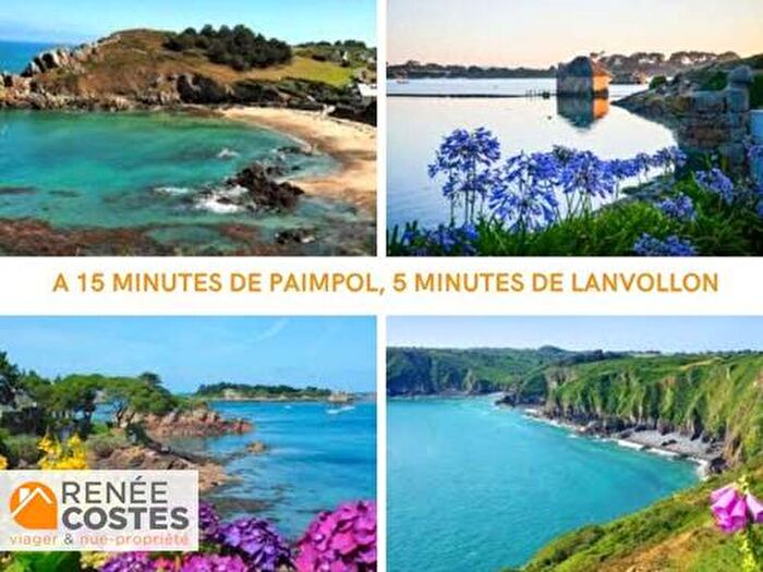 Maison à vendre - Lanvollon - 5 pièces - 5 chambres