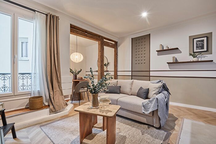 Appartement à louer - Paris e , Mairie - 2 pièces - 1 chambre