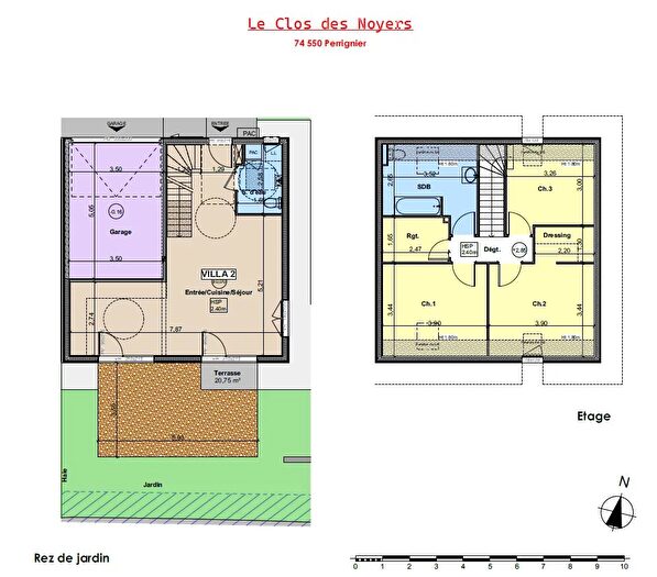 Maison à vendre - Bons-en-Chablais - 4 pièces - 3 chambres
