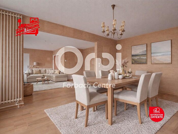 Appartement à vendre - Creutzwald, Centre-ville, Houvergaerten - 4 pièces - 3 chambres