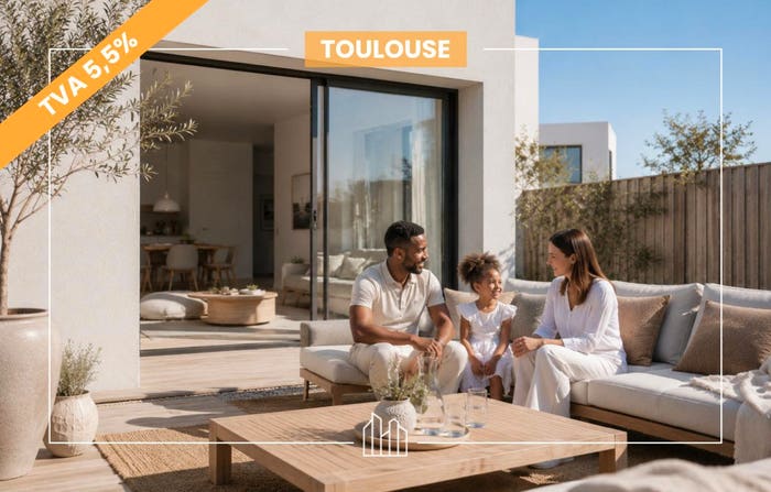 Toulouse, La Vache, La Salade : Maison 3 pièces à vendre