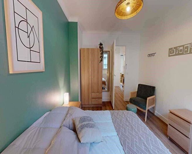 Appartement à louer - Clichy-Batignolles, Paris ème arrondissement - 1 pièce