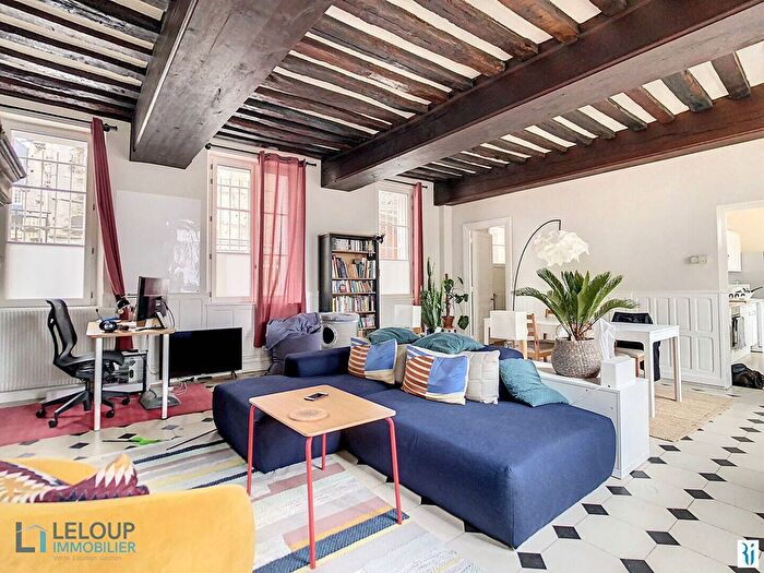 Appartement à louer - Vieux Marché-Cathédrale, Rouen - 3 pièces - 2 chambres