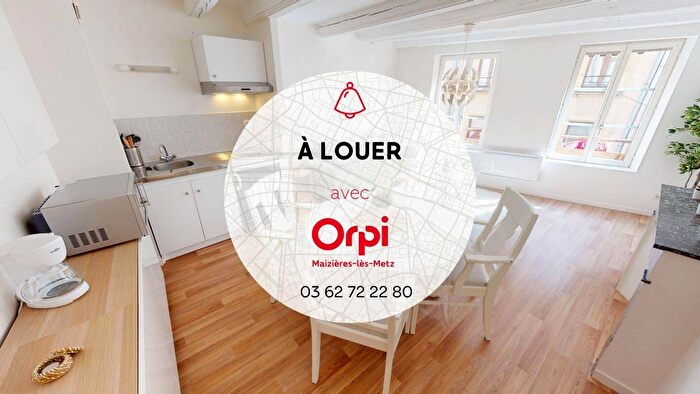 Appartement à louer - Centre-Ancienne Ville, Metz - 2 pièces - 1 chambre