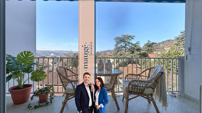 Appartement à vendre - Vienne, Estressin - 4 pièces - 3 chambres