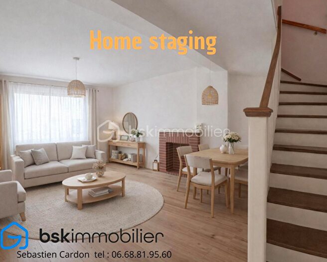 Maison à vendre - Courrières - 5 pièces - 2 chambres