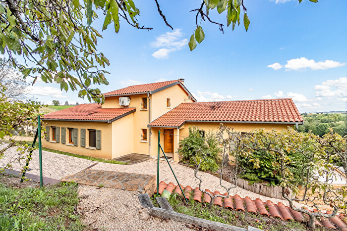 Maison à vendre - Lacenas - 8 pièces - 4 chambres