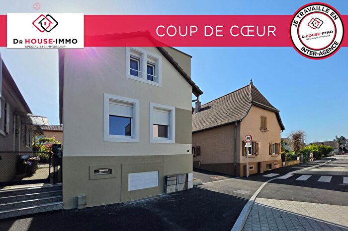 Riedisheim, Centre-ville - Maison 4 pièces à vendre