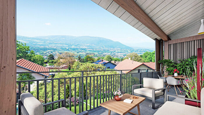 Appartement à vendre - Lucinges - 4 pièces - 3 chambres