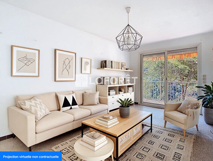 Appartement à vendre - Nice, Saint-Pierre de Feric - 3 pièces - 2 chambres