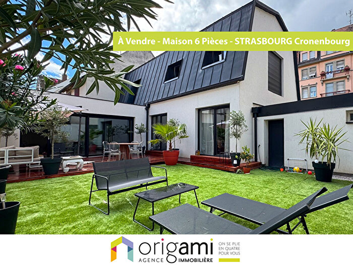 Maison 6 pièces à Strasbourg, Cronenbourg, à vendre