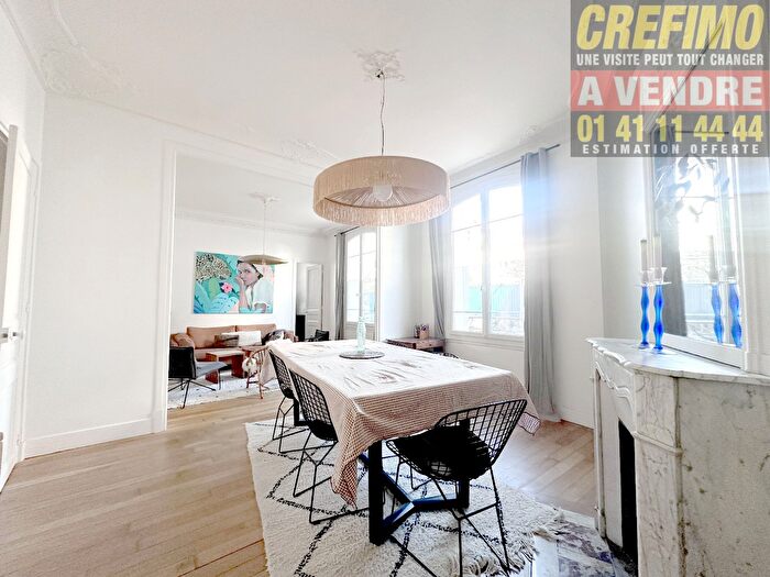 Appartement à vendre - Asnières-sur-Seine, Bécon, Bourguignons - 4 pièces - 2 chambres