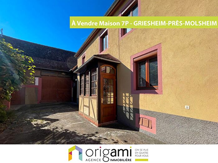 Griesheim-près-Molsheim - Maison 7 pièces à vendre