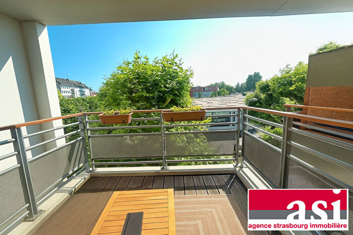 Appartement à vendre - Strasbourg, Meinau, Plaine des Bouchers, Hohwarth - 2 pièces - 1 chambre