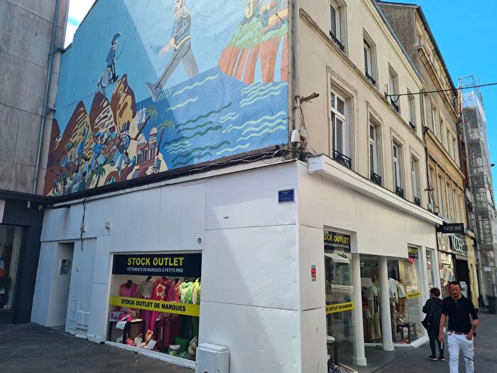 Appartement à vendre - Boulogne-sur-Mer, Basse-ville - 1 pièce