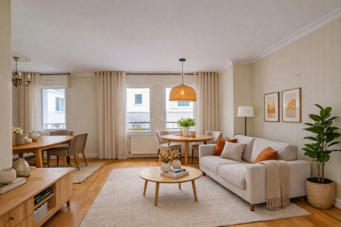 Appartement à vendre - Nantes, Saint-Clément, Jardin des plantes, Caserne Lamoricière - 3 pièces - 1 chambre