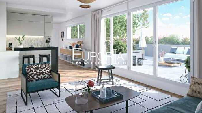 Appartement à vendre - Tassin-la-Demi-Lune, LHorloge - 2 pièces - 1 chambre