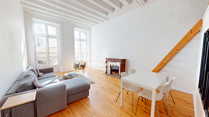 Appartement à vendre - Nantes, Centre-ville - 3 pièces - 2 chambres