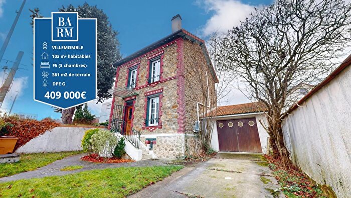 Maison à vendre - Villemomble, Époque - 4 pièces - 3 chambres