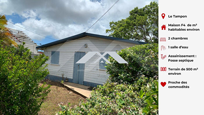 Maison à vendre - Le Tampon, Bérive - 3 pièces - 2 chambres