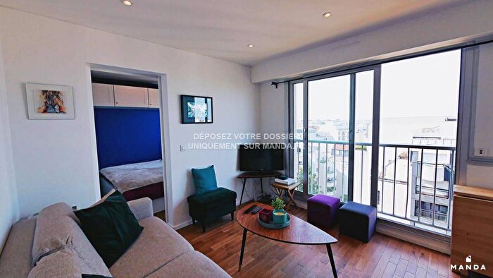 Appartement 2 pièces à Danube-Porte des Lilas, Paris 19ème arrondissement, à louer