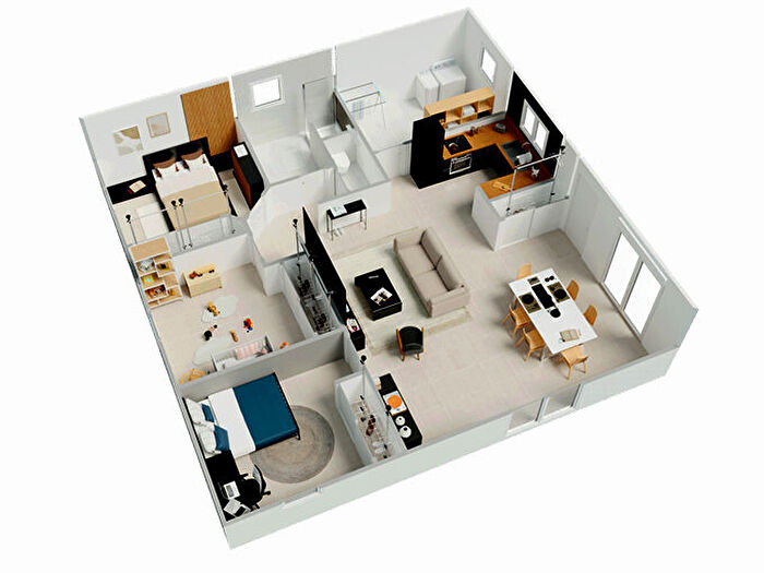 Maison à vendre - Mouleydier - 4 pièces - 3 chambres