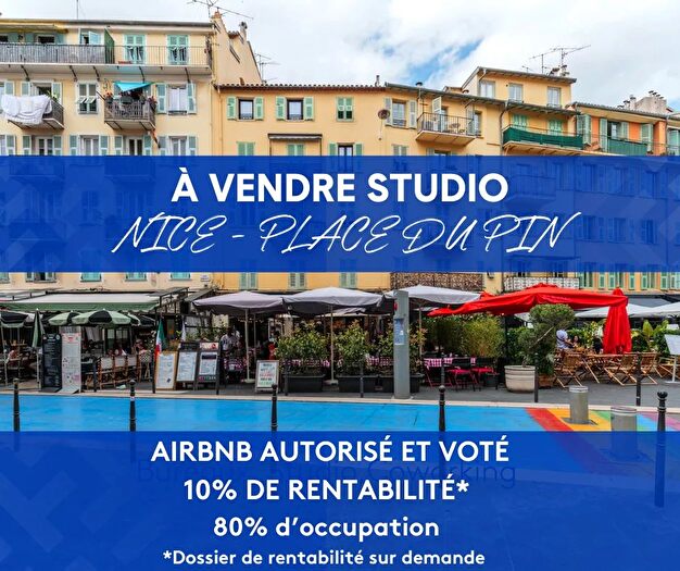 Appartement 1 pièce à vendre - Nice, Garibaldi