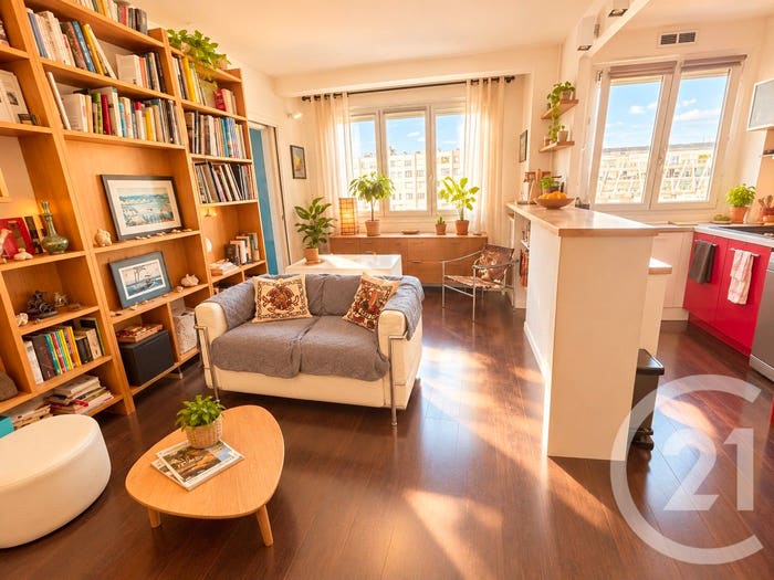 Le Kremlin-Bicêtre, Les Coquettes, Les Plantes - Appartement 2 pièces à vendre