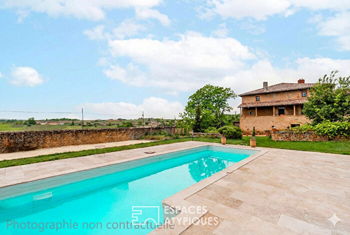 Maison à vendre - Liergues - 12 pièces - 10 chambres