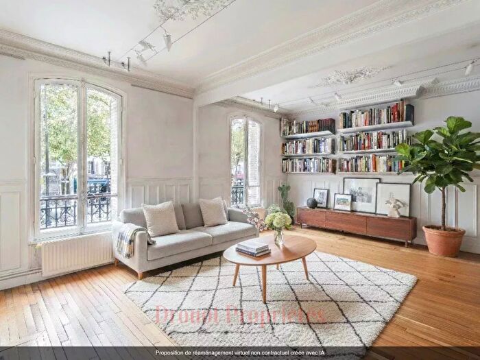 Appartement à vendre - Paris e , Mouton, Duvernet - 3 pièces - 1 chambre