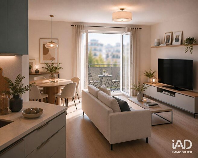 Saint-Priest, Centre-ville - Appartement 3 pièces à vendre