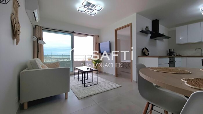 Appartement à vendre - Canet-en-Roussillon, Le Port nautique, Europa - 3 pièces - 2 chambres